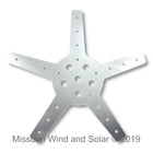 Falcon Wind Turbine Hubs - 17mm Shaft – Missouri Wind and Solar