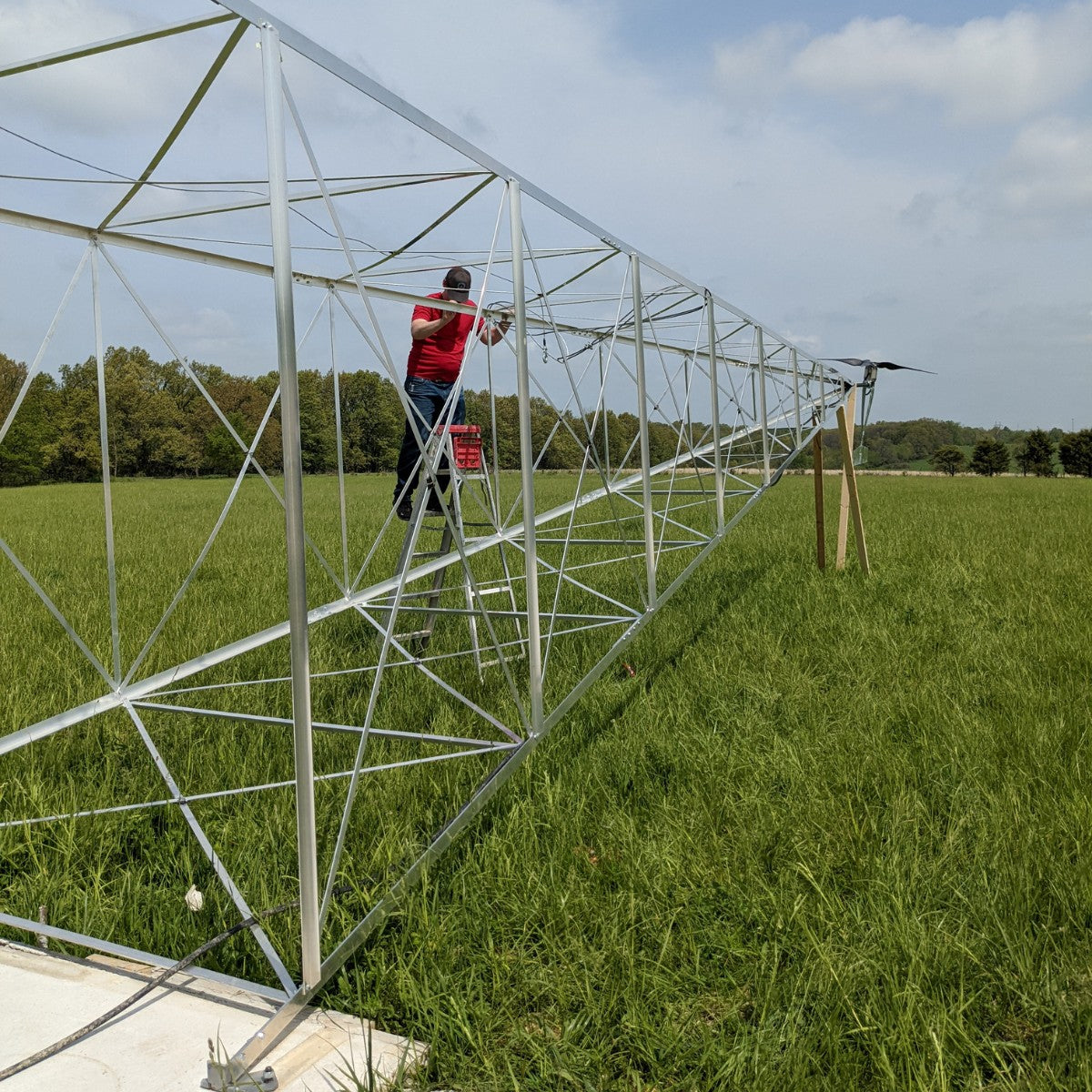 40 Foot Wind Turbine Tower - No Guy Wires – Missouri Wind and Solar